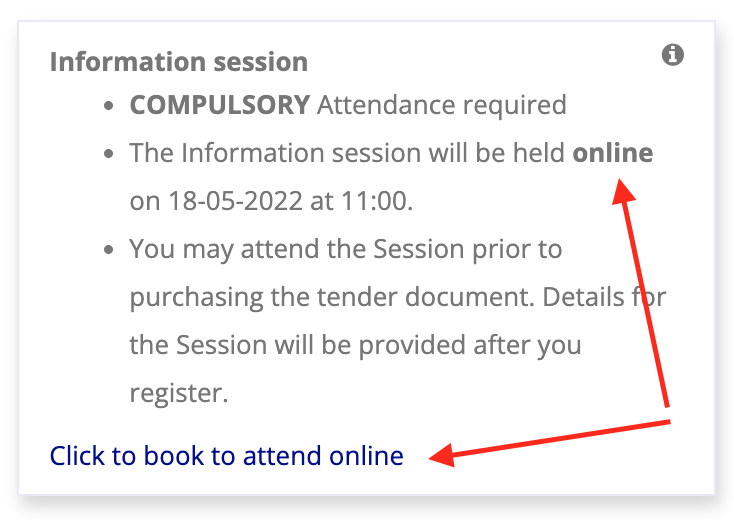 Information Sessions - PURCO SA Staff Guide