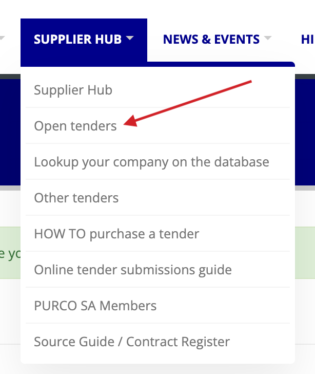 Viewing Tenders | Purchasing Consortium for Higher